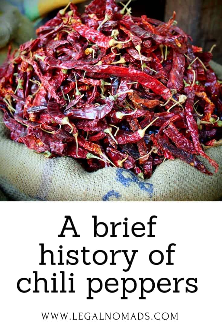 A Brief History of Chili Peppers from 6,100 Year Ago to Today
